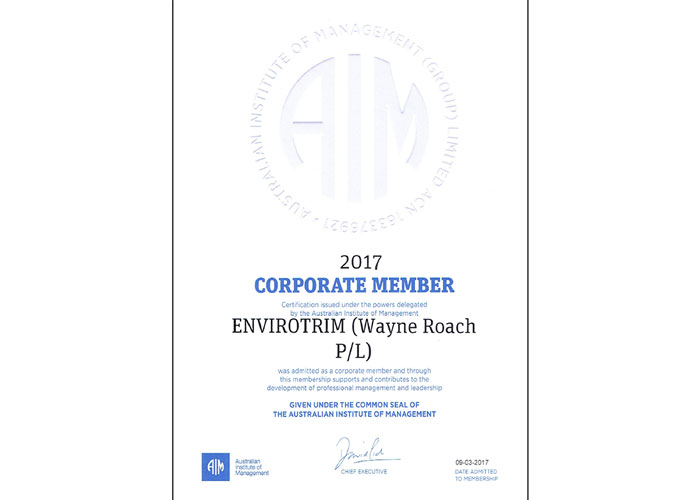 AIM_Certificate-new - Envirotrim