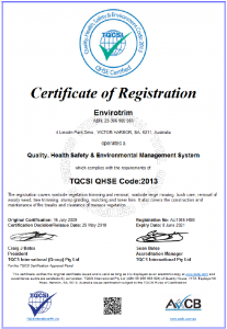 TQCSI Certification - Envirotrim